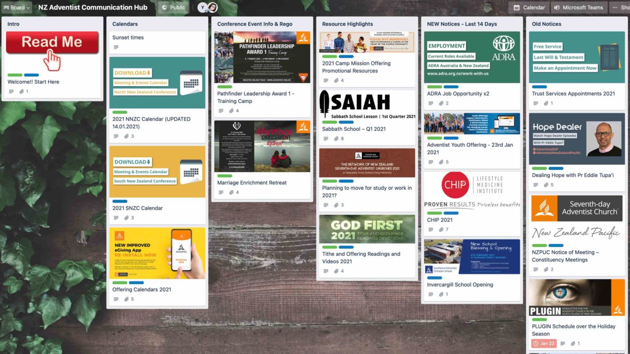 Adventist Church in New Zealand | Ministry Support Centre for Seventh ...